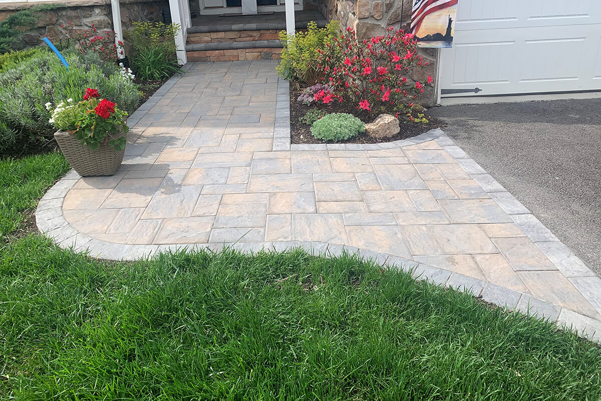 Paver Porch Overlay & Walkway Replacement in Odenton, Maryland - Three ...