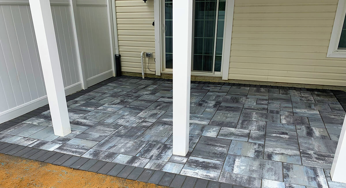 Under-deck Paver Patio in Odenton, MD - Three Little Birds Outdoor Living