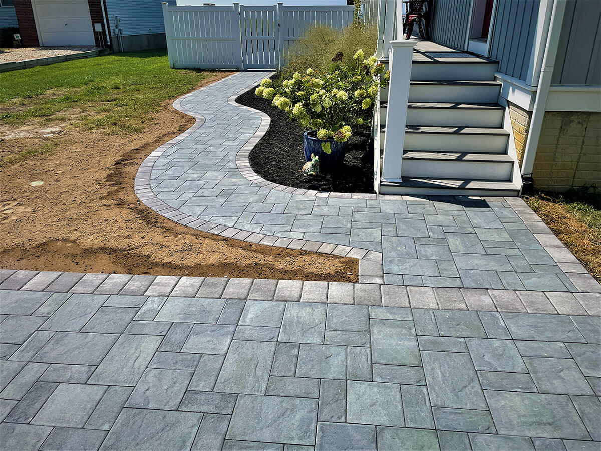 Paver Driveway, Paver Sidewalk, & Paver Patio in Stevensville, MD ...