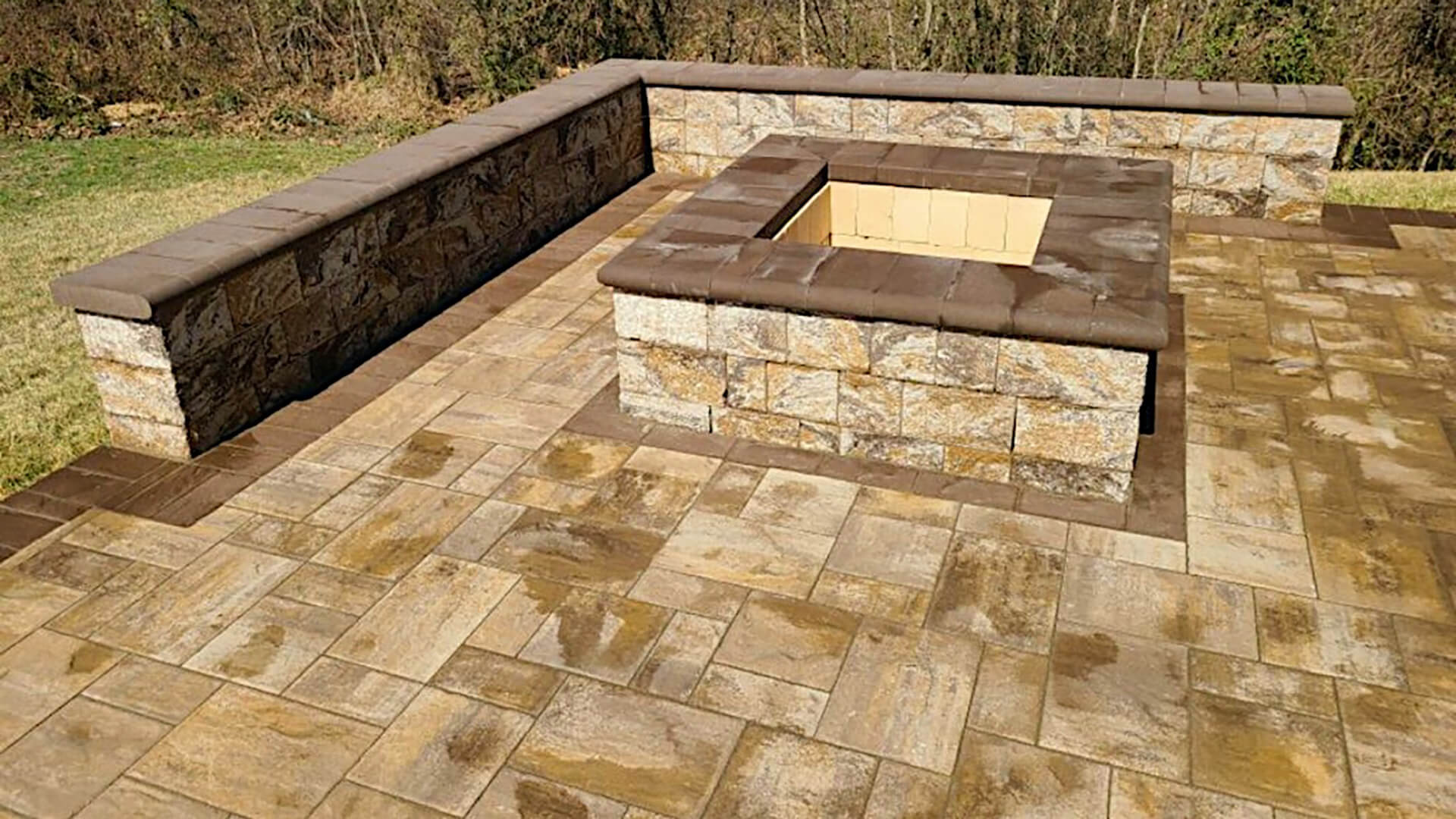 Millersville Paver Patio and Fire Pit - Three Little Birds Outdoor Living