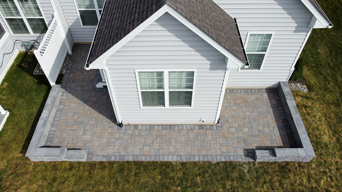 Backyard Paver Patio in Stevensville - Three Little Birds Outdoor Living