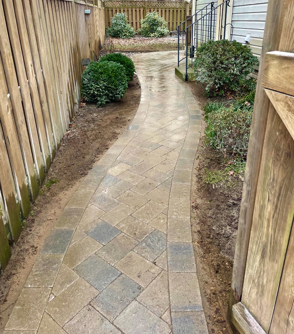Crofton Paver Sidewalk and Front Porch Overlay - Three Little Birds ...