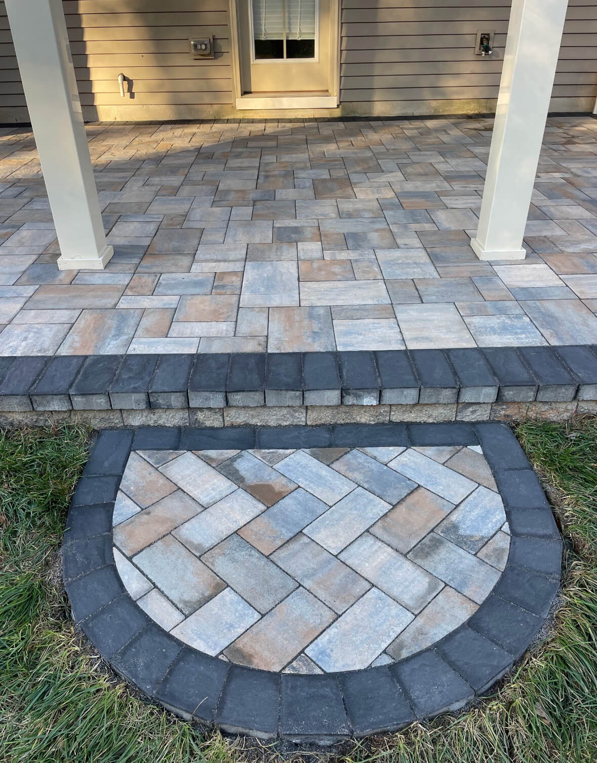 Millersville Paver Patio, Front Porch Overlay, and Sidewalk - Three ...