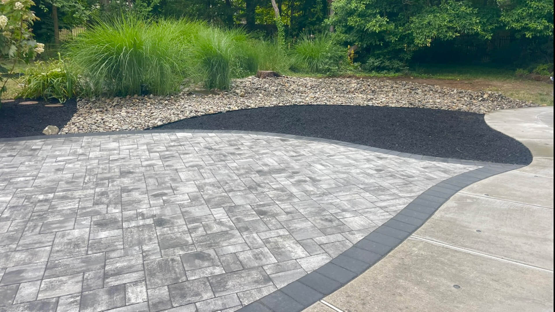 Poolside Paver Patio in Severn, MD - Three Little Birds Outdoor Living